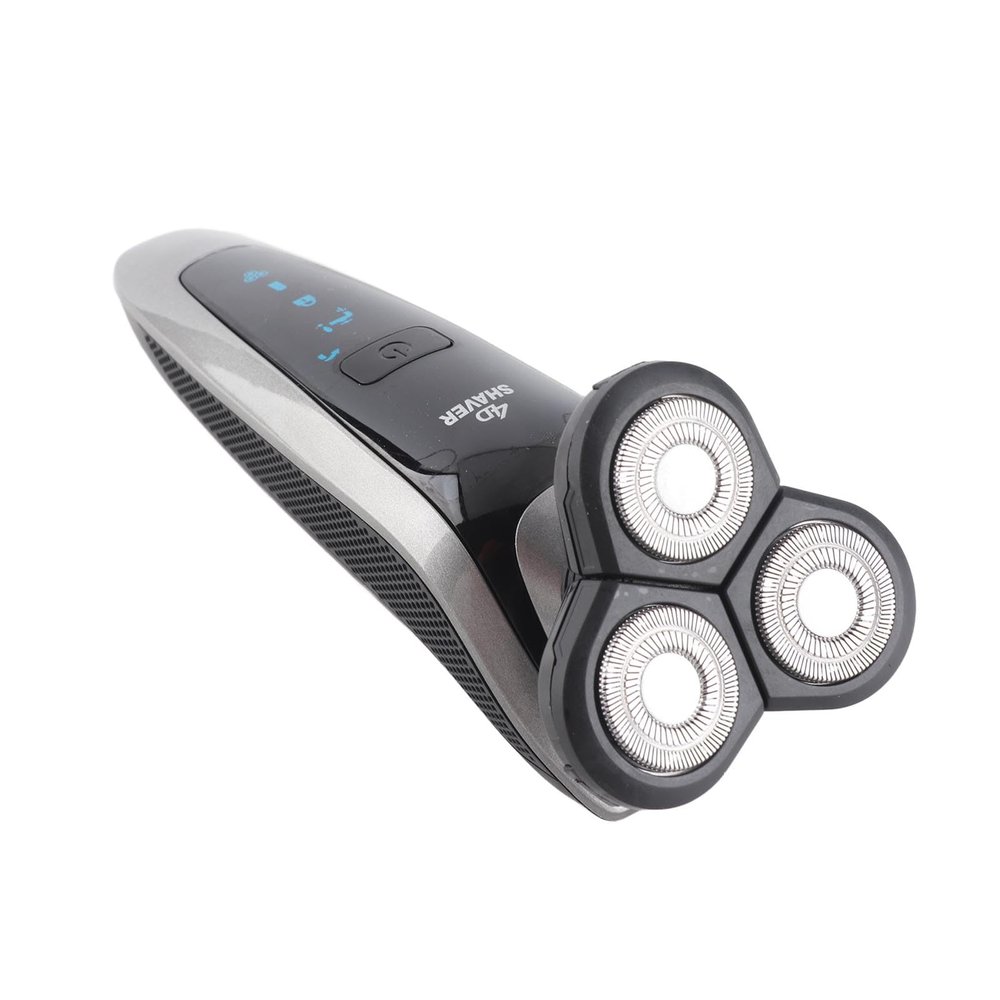 Men Electric Shaver, 3 Heads 4D Smart Sense Float Cutting Hair Trimmer ...